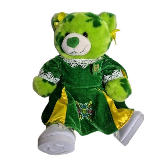 Build-A-Bear | Toys | 5 Build A Bear Lucky Green Clover W Irish Dancer ...